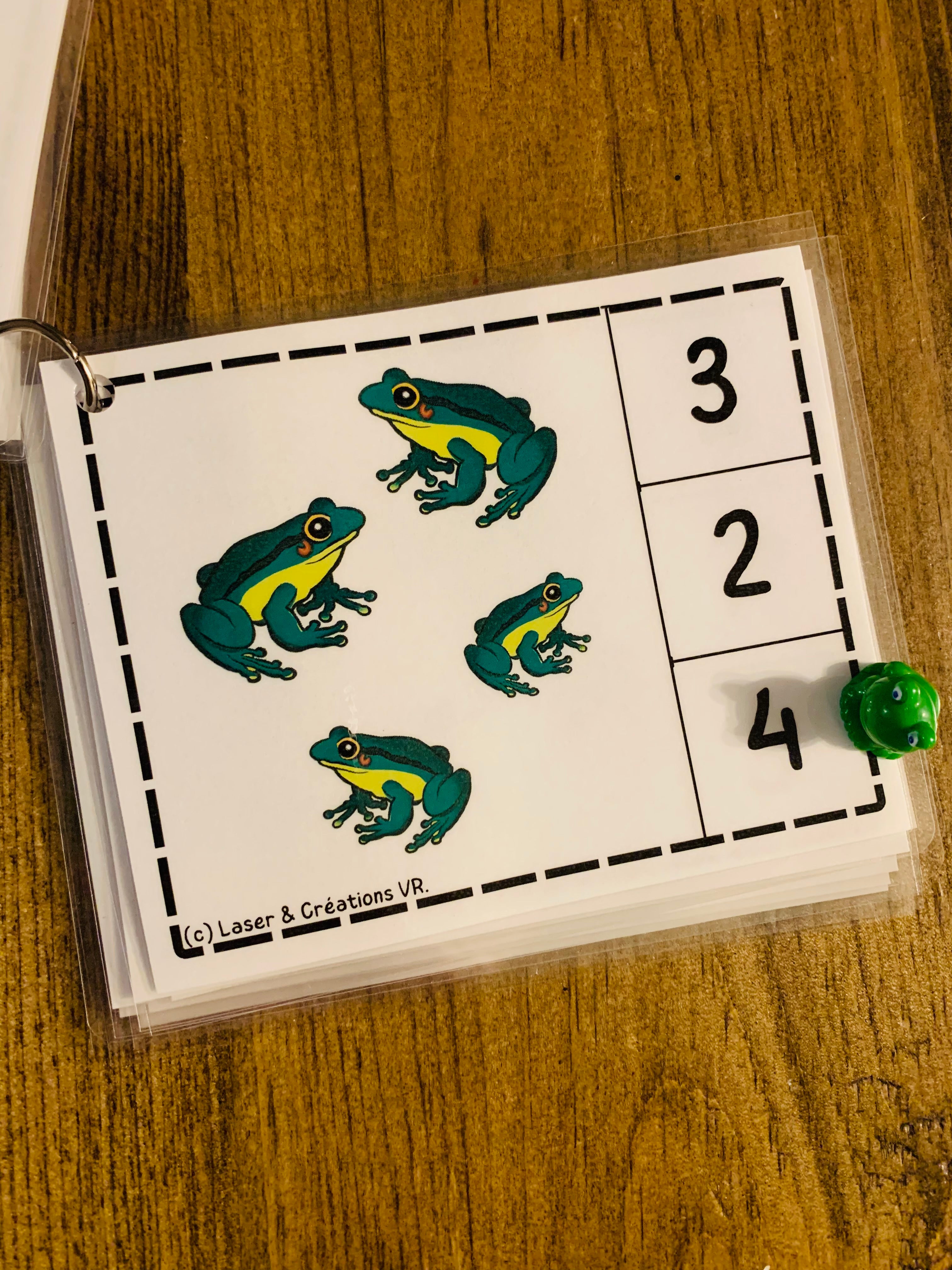 Activité : Le dénombrement des grenouilles – creations.vr