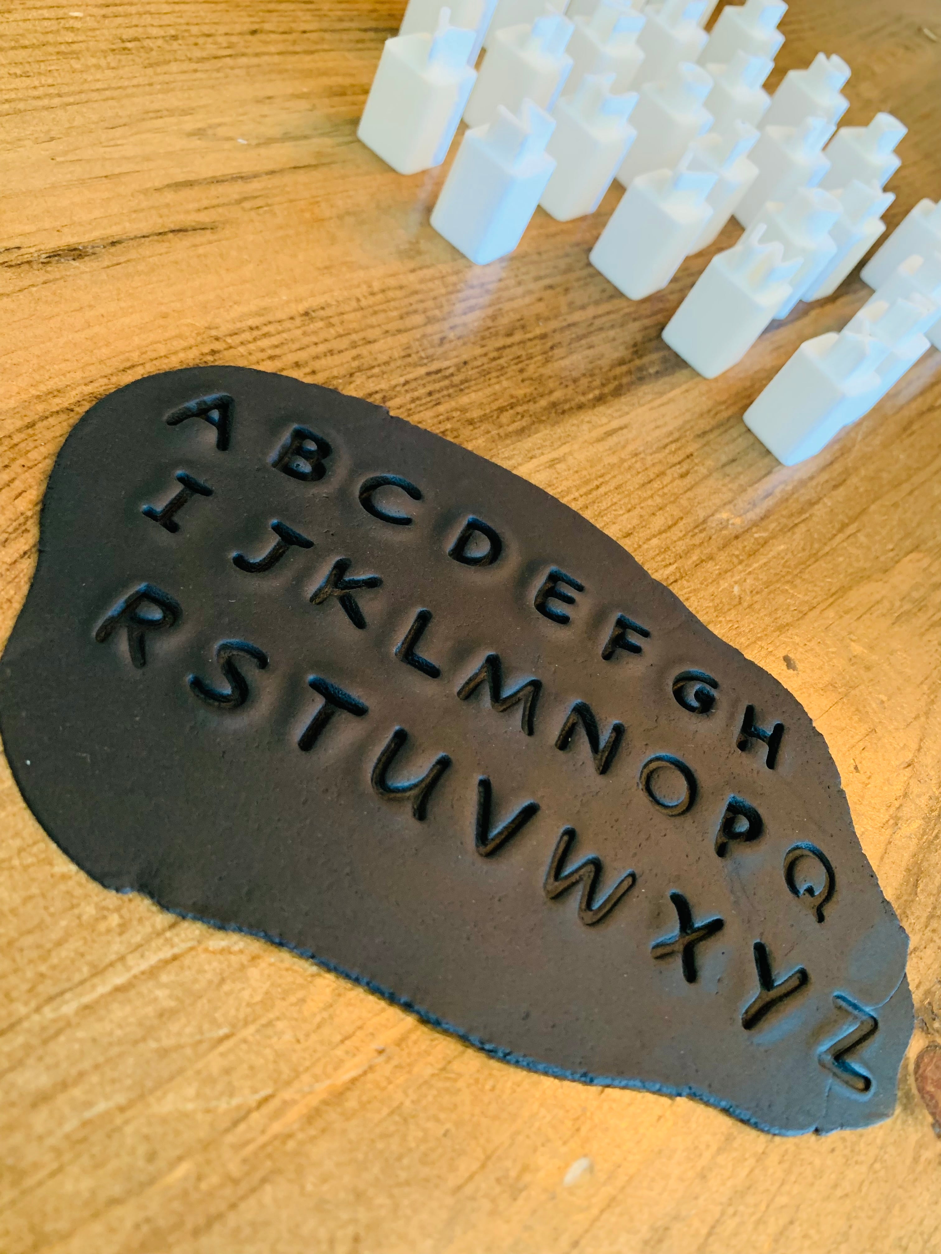 Alphabet pour pâte à modeler – creations.vr
