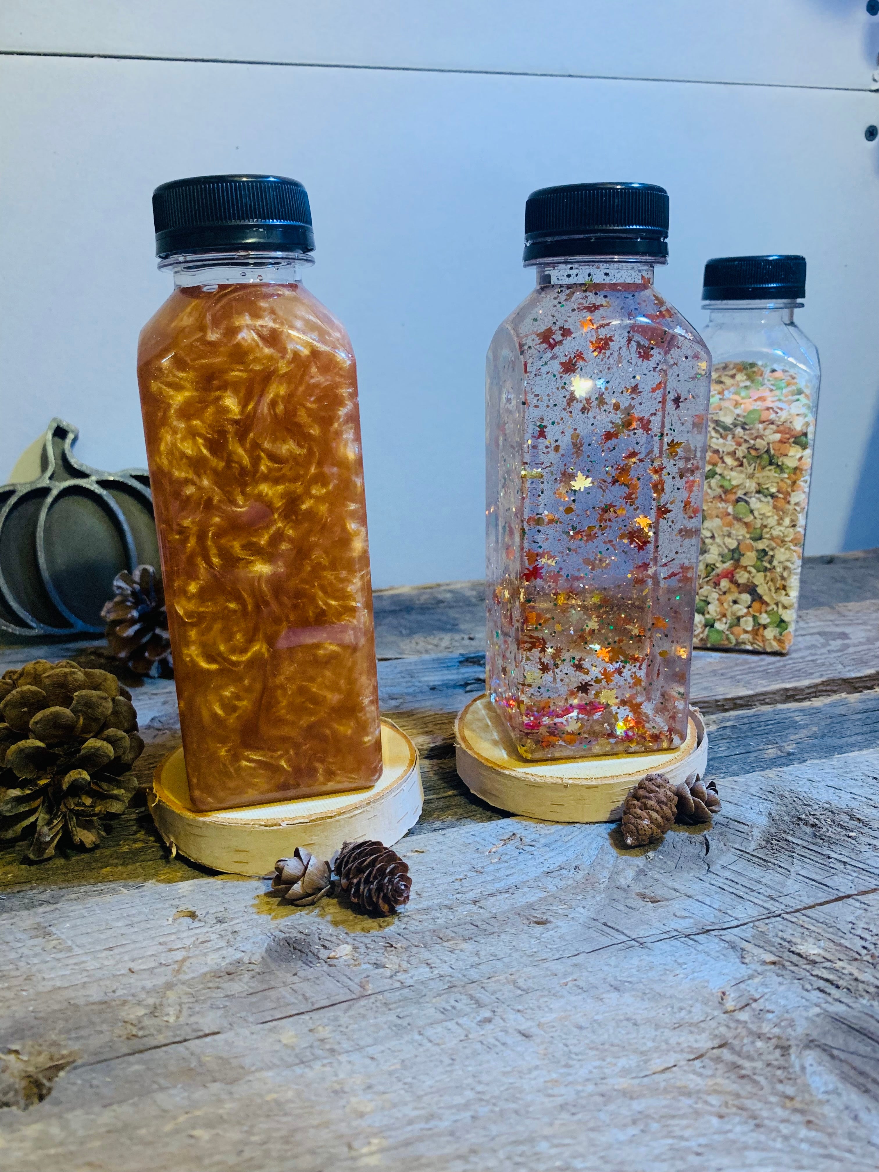 Bouteille sensorielle - Automne – creations.vr